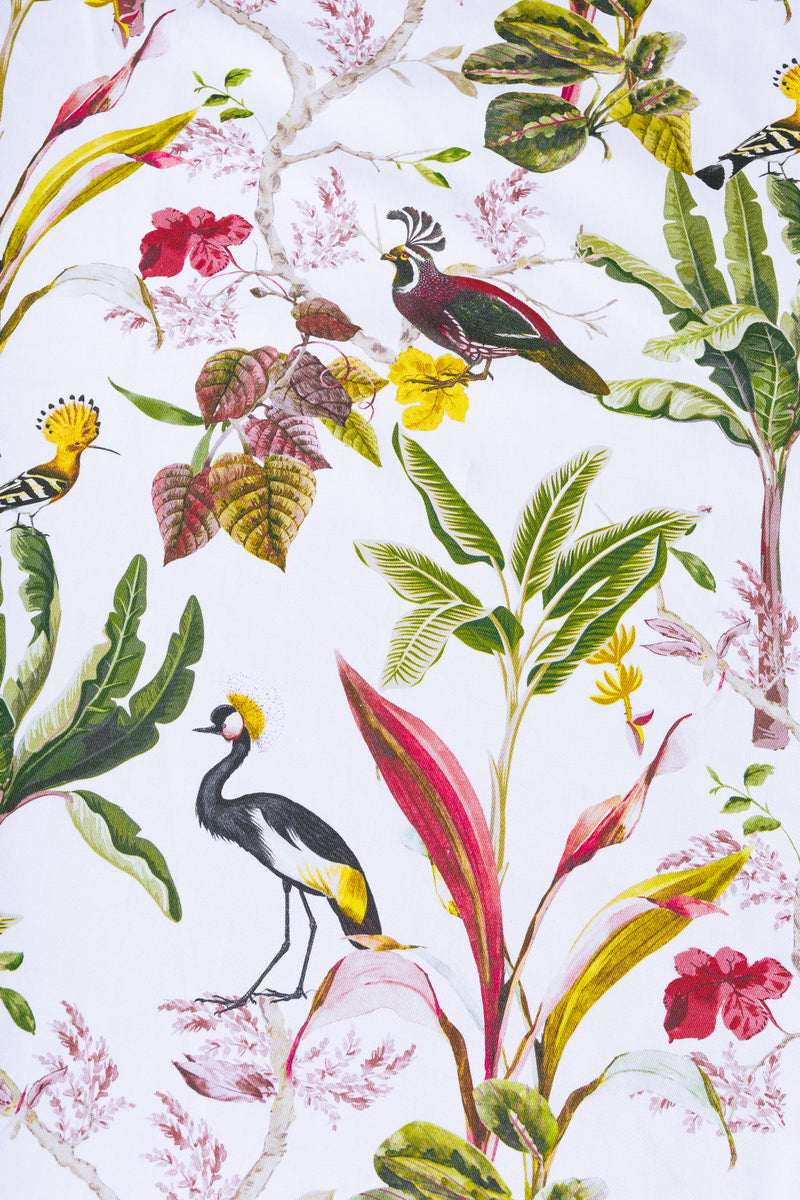 Round Pajaros Tablecloth – Zebra Leon Pantera